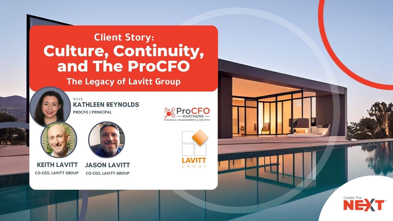 Lavitt Group Client Success Story - ProCFO Partners